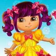 Play Baby Dora Real Makeover online For Free! - h5h5games.com